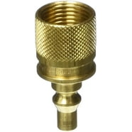 Mr. Heater 7/8 in. D Brass Female P.O.L. x Male Plug Propane Cylinder ...
