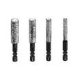 4PCS Dry Diamond Drill Bits, Hex Shank Tile Hole Saw for Ceramic ...