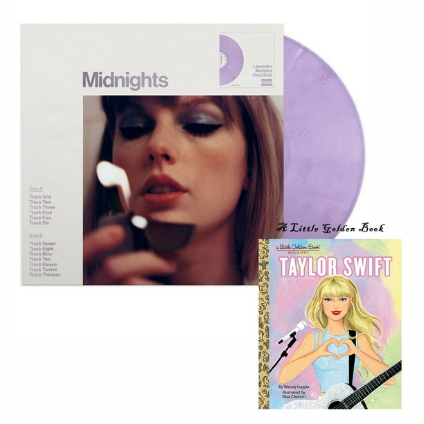 Taylor Swift - Midnights Exclusive Lavender Color Vinyl LP And A Little ...
