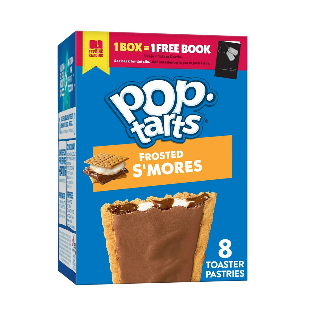 Pop-Tarts Toaster Pastries, Breakfast Foods, Frosted S'mores, 13.5oz ...
