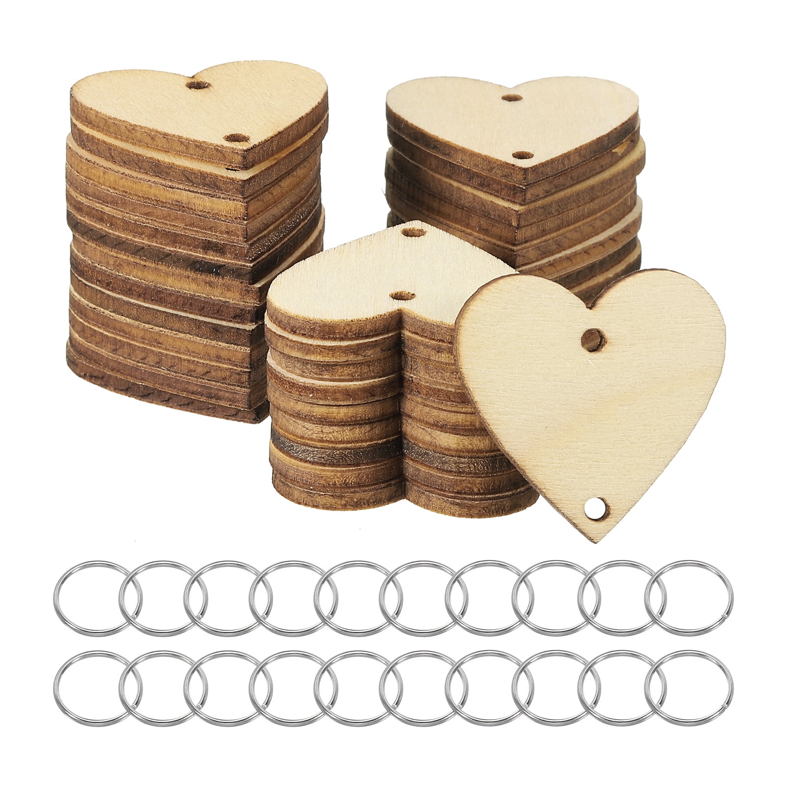 Click here for Unique Bargains Wooden Hearts  100 Pack Unfinished... prices