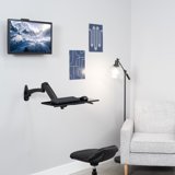 VIVO Pneumatic Keyboard & Mouse Platform Wall Mount, Keyboard Tray Arm ...