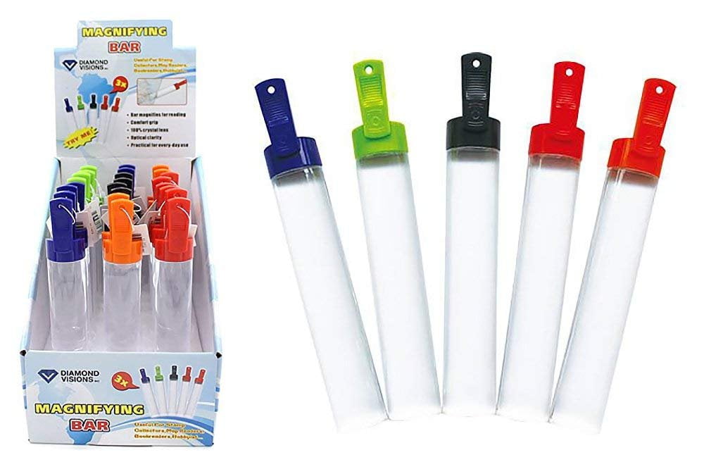 Diamond Visions 01-1472 3X Magnifying Glass Magnifier Bar MultiPack in ...