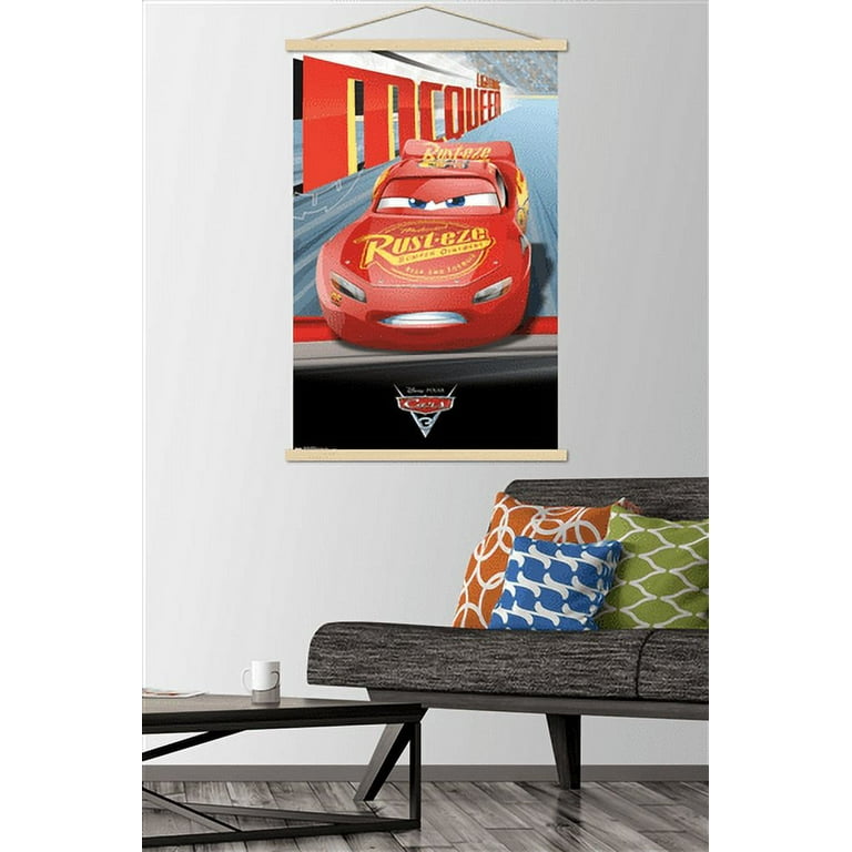 Cars 3 Disney Pixar Movie Poster Trio Lightning