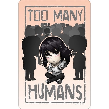 Grindstore Too Many Humans Plaque | Walmart Canada