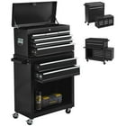 Powerbuilt 26 Inch Rapid Box Portable Slant Front Toolbox - Red ...