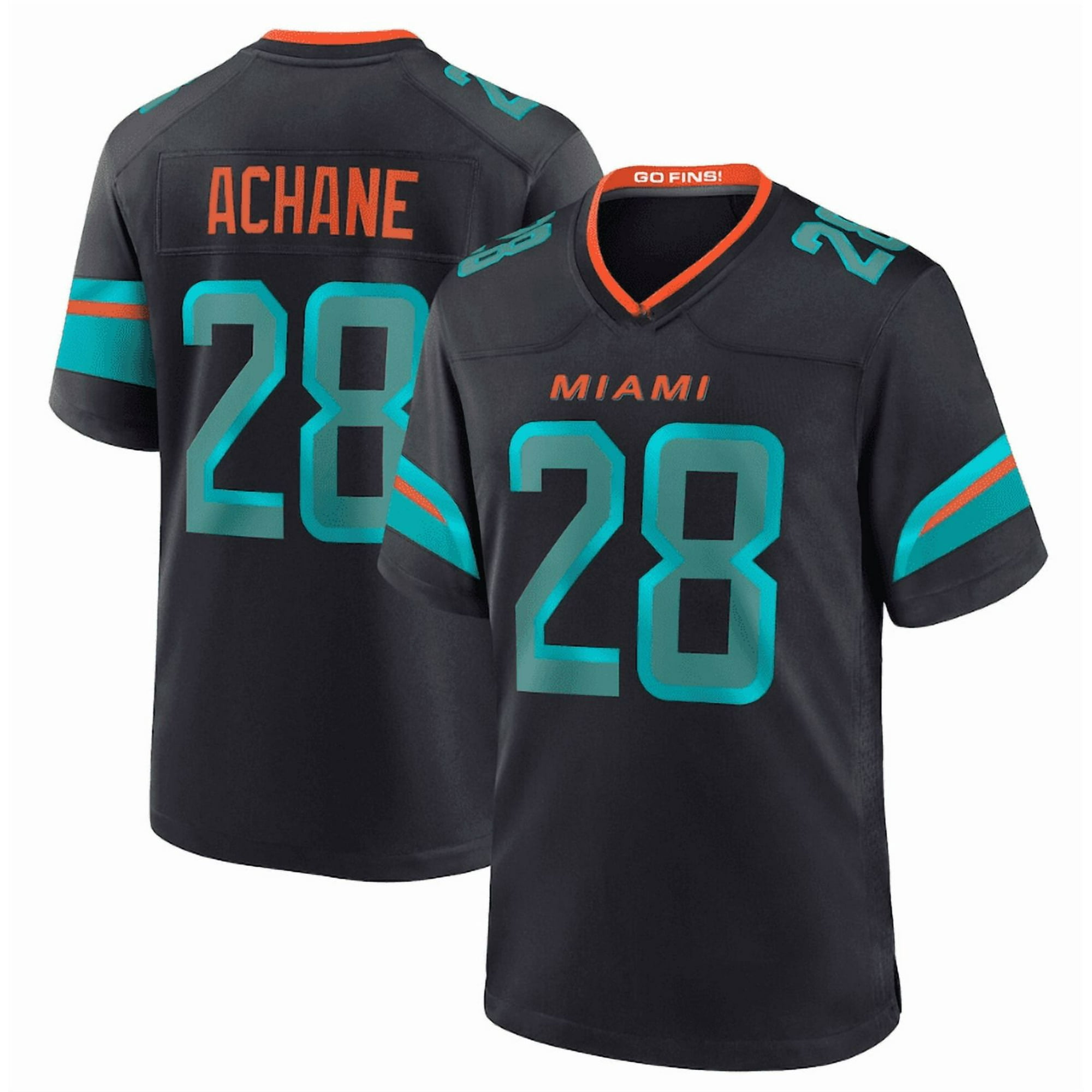 Click here for 012glq Mens Miami Dolphins Devon Achane Blue 2025... prices