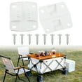for COLEMAN COOLER PLASTIC HINGE SET REPLACEMENT 2x HINGES 8x SCREWS ...