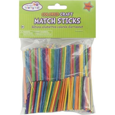 Krafty Kids Mini Craft Sticks-Colored 2.125" 150/Pkg - Walmart.com