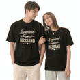 Boyfriend Fiance Husband Cool Graphic Tee for Men, Fun Birthday Gift ...
