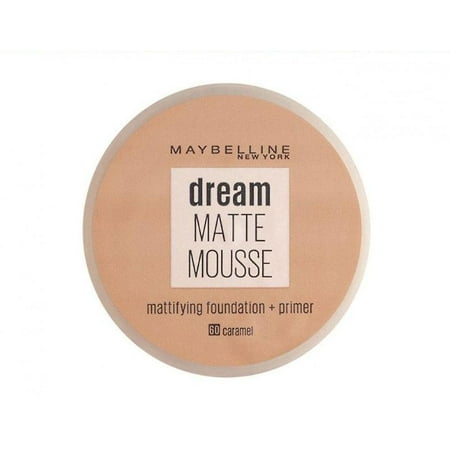 Dream Matte Mousse Mattifying Foundation + Primer-60 Caramel- | Walmart ...