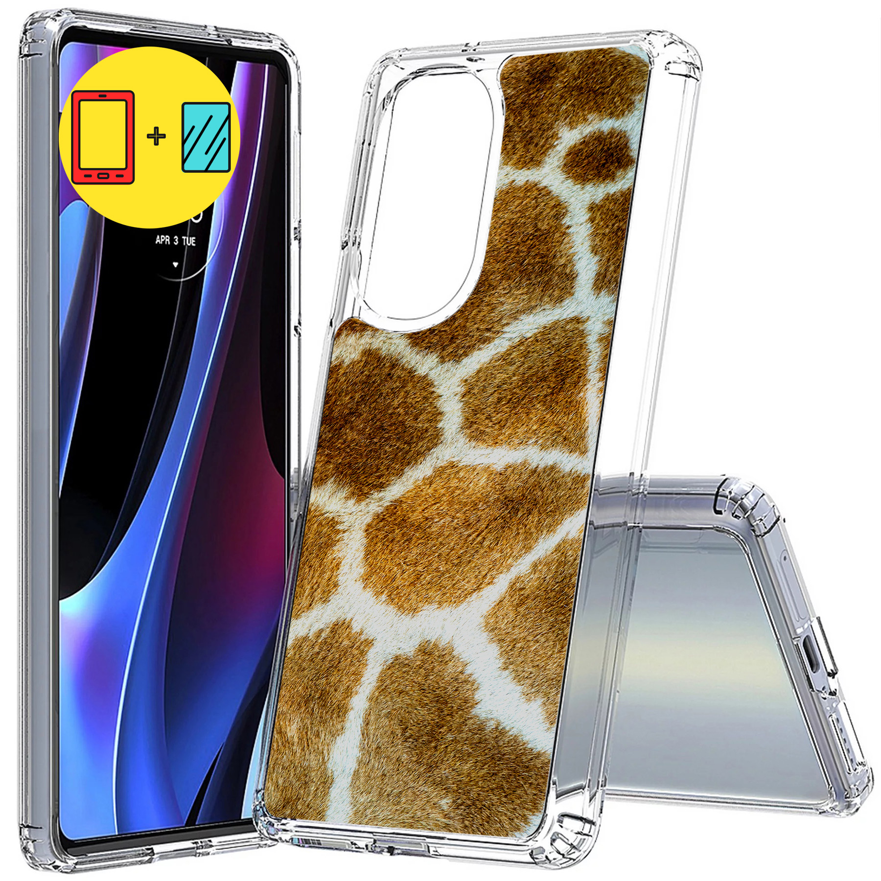 TalkingCase Slim Phone Case Compatible for Motorola Edge Plus 5G UW 2022/ Edge+ 2022/ Edge 30 ...