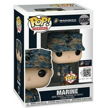 Funko Pop! Military Soldier: 4-Inch Marine Vinyl Figure Commemorative ...