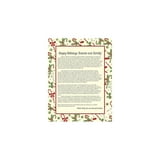 Great Papers Holiday Stationery Candy Cane & Holly 80/Count 2011350 ...