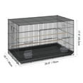 LHYY 30 inch Bird Cage,Metal Large Parakeet Cages for Cockatiels Small ...