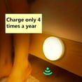 1pc Motion Sensor Night Light - Wireless LED Detector Lamp for Bedroom ...