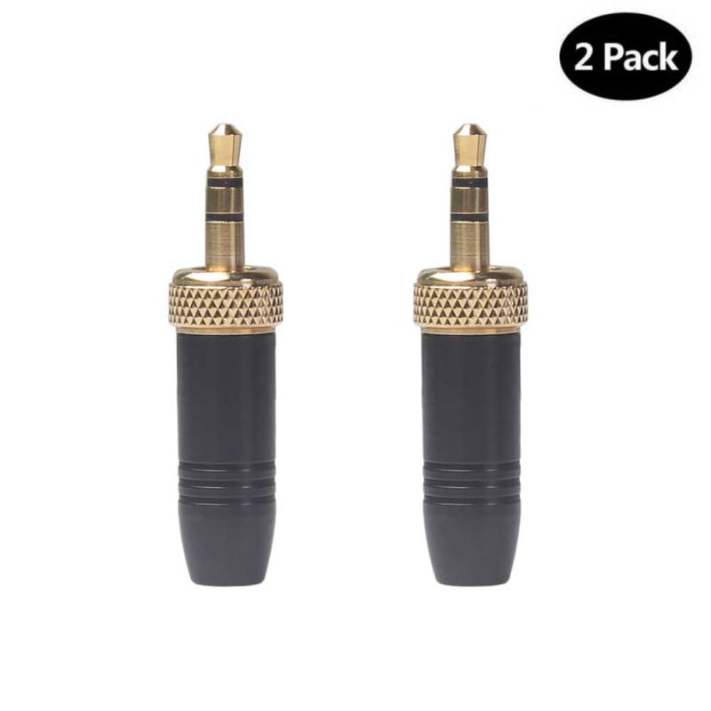 3.5mm Stereo Metal Male Repair Headphone Solder Audio Connector Plug ...