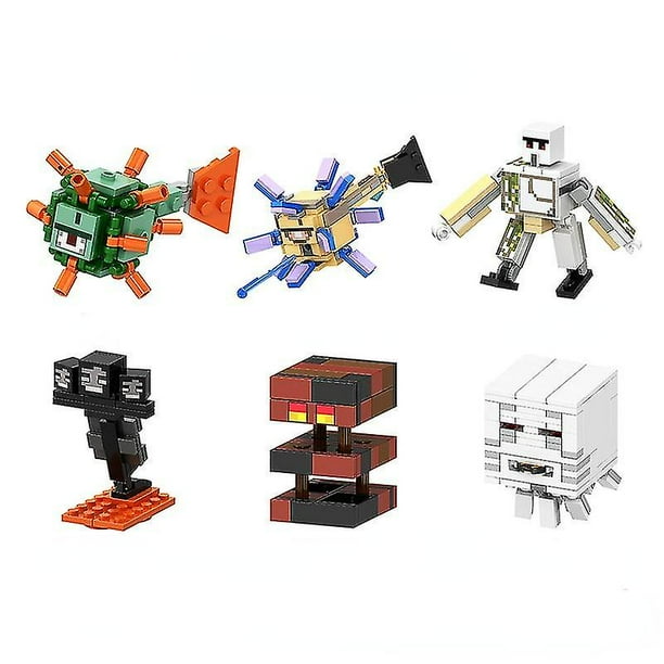 2023-guardian Of Minecraft Iron Golem Withered Building Block ...