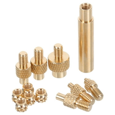 LEXSOMEO 50Pcs Threaded Inserts for Square Tubing Metal Threaded Nut ...