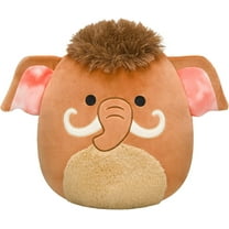 "Squishmallows 16"" Furry Wilbie Orange Woolly Mammoth Plush Toy With ...