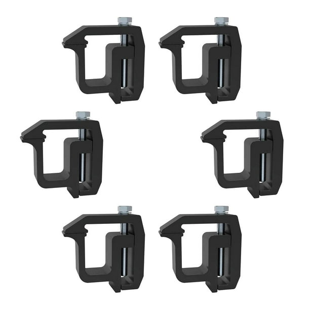Aluminum Heavy Duty Mounting Clamps Truck Caps Camper Shell 6Pcs ...