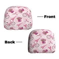 Headrest Covers for Cars Accessories Interior for Women Men 2Pcs - pink bike Romantic Head Rest ...