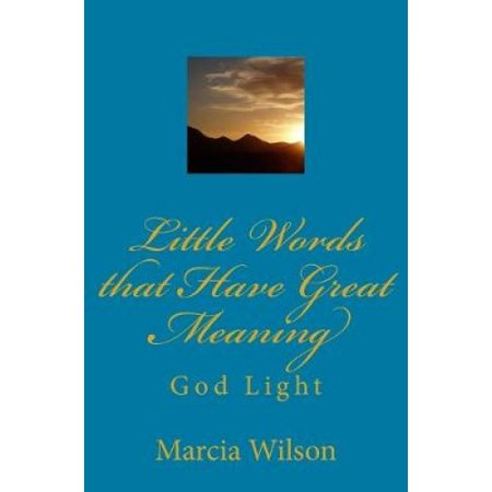 Little Words that Have Great Meaning: God Light | Walmart Canada