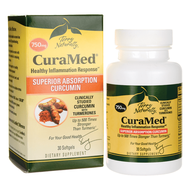 Terry Naturally CuraMed 750 mg - 30 Softgels - Superior Absorption BCM ...