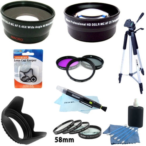 Special Pro Kit for CANON REBEL (T4i T3i T3 T2i T2 T1i), CANON EOS (7D ...