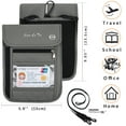 Travel Neck Pouch Neck Wallet with RFID Blocking Passport Holder Travel ...