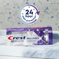 Crest 3D White Brilliance Luminous Purple Teeth Whitening Toothpaste, 4 ...