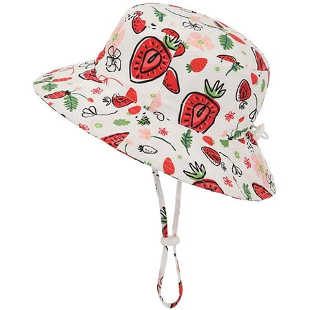 Baby Sun Hat Adjustable P5HAO Outdoor Toddler Swim Beach Pool Hat Kids ...