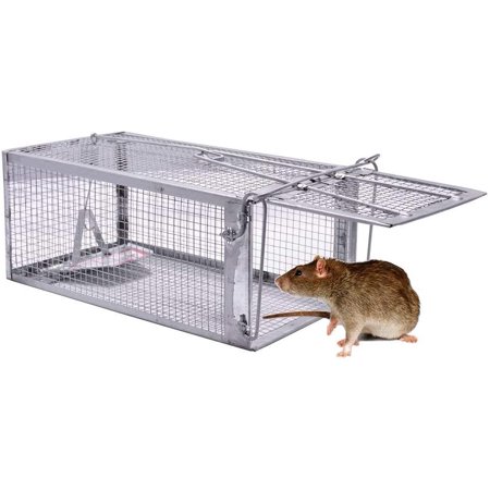 Quality Rat Trap Humane Live Animal Mouse Cage Traps Catch and Release ...