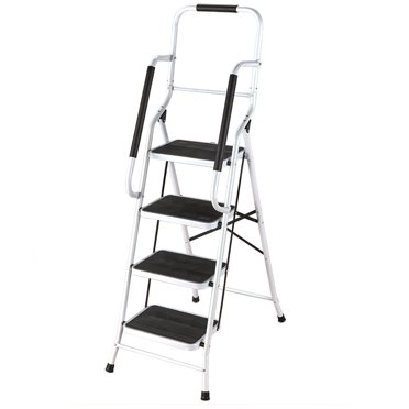 Michigan Ladder 131104 4 ft Michigan Stocky Wood Step Ladder - Walmart.com