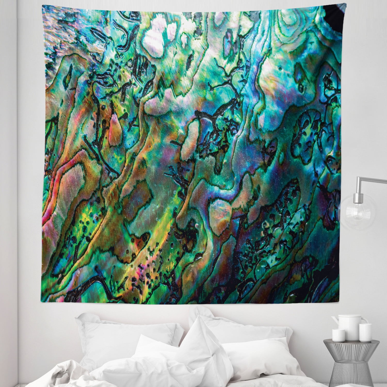 Shell Tapestry, Haliotis of a Seashell Macro Photo Incredible Nature ...