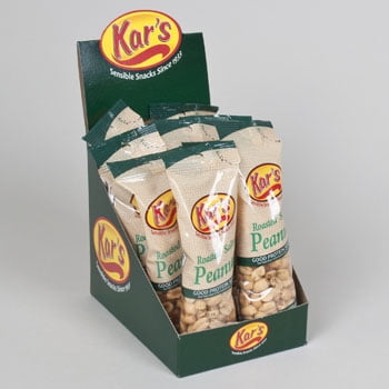 NUTS SALTED PEANUTS 2.5 OZ COUNTER DISPLAY, Case Pack of 36 - Walmart ...