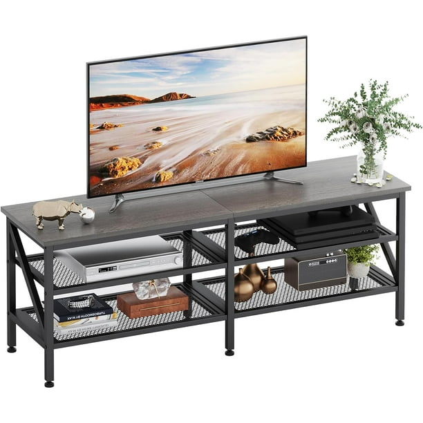 TV Stand for 55 65 Inch TV, 55 Inch TV Stand with Storage, TV Bench for ...