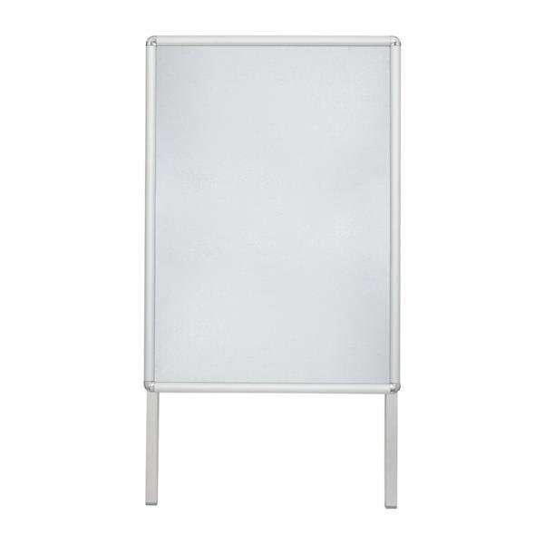 Tcbosik A1 Aluminum 25Mm Double-Sided A Type Board Sign A Type Silver ...