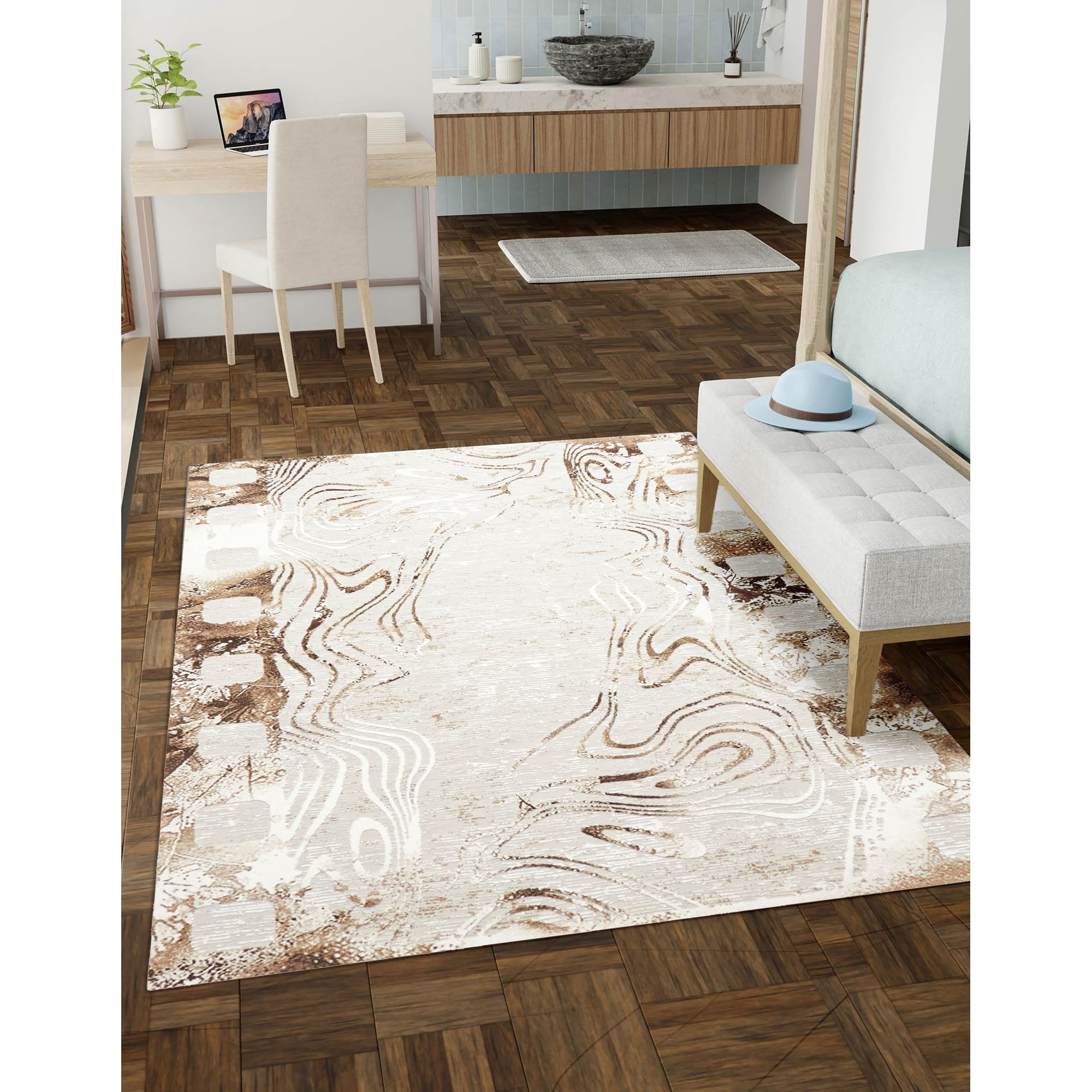 Click here for Ecarpet Nova Contemporary/Modern Area Rug For Livi... prices