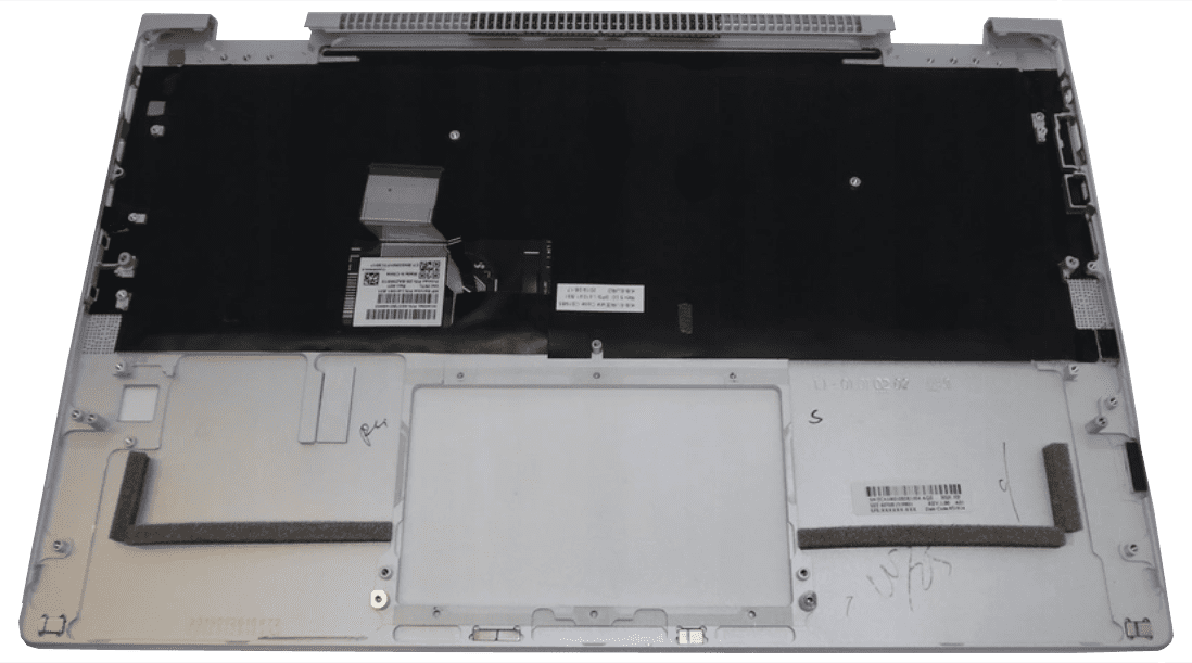 New Genuine HP Elitebook X360 1040 G5 Palmrest Keyboard L41040-001 ...