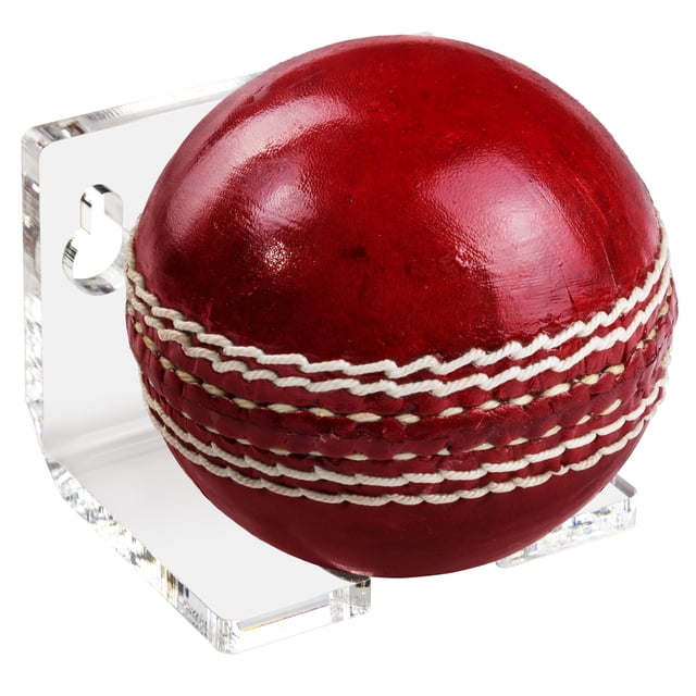Better Display Cases Clear Acrylic Cricket Ball Wall Mounted Floating ...