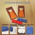 GSE Mini Solid Wood Cornhole Toss Game Set with 8 Bean Bags - Walmart.com