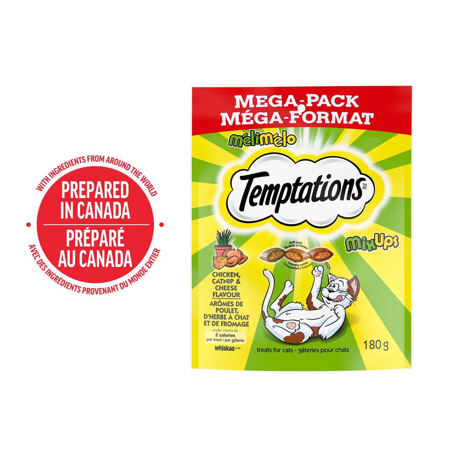Click here for Temptations Mixups Chicken  Catnip & Cheddar Flavo... prices