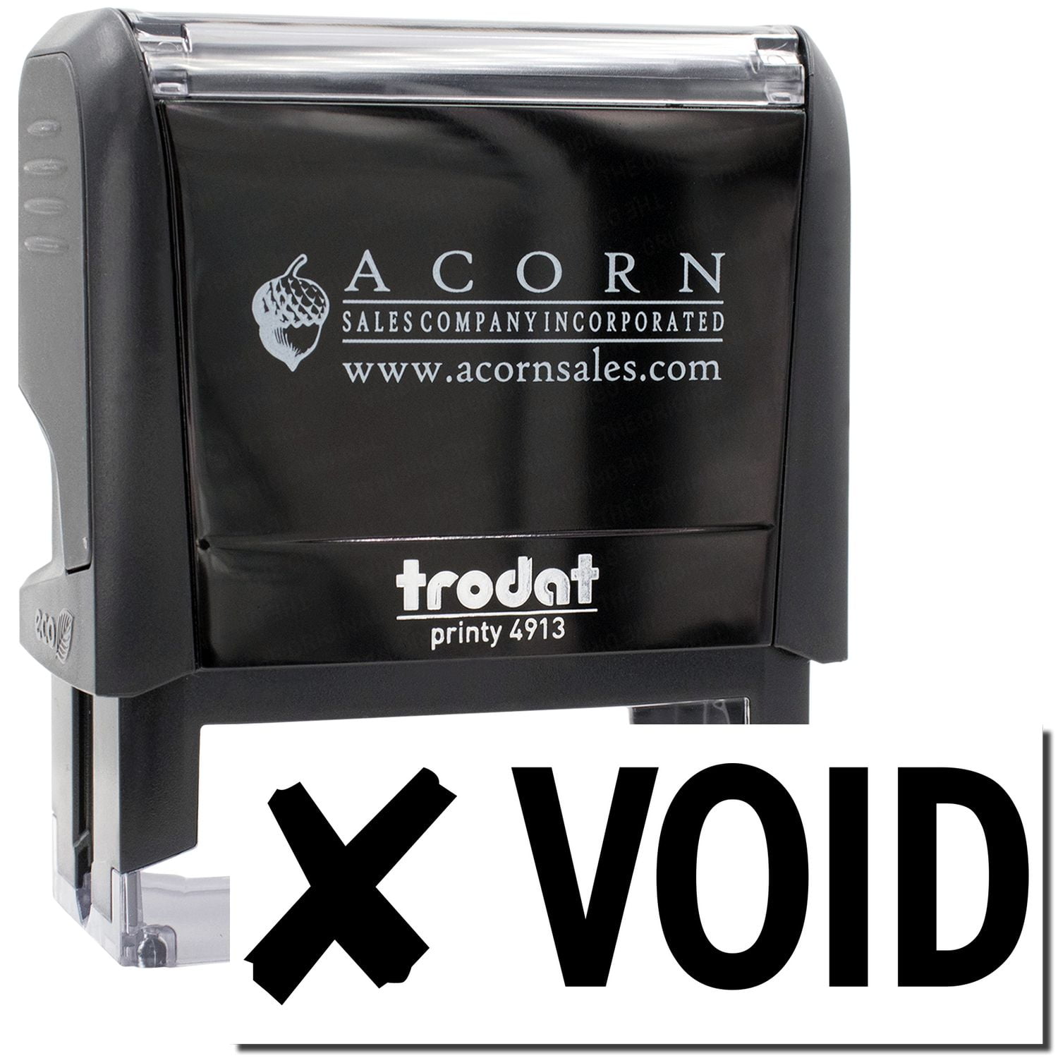 Large Self-Inking Void with X Stamp, Trodat Printy 4913, Press and Print Stamping, Impression ...