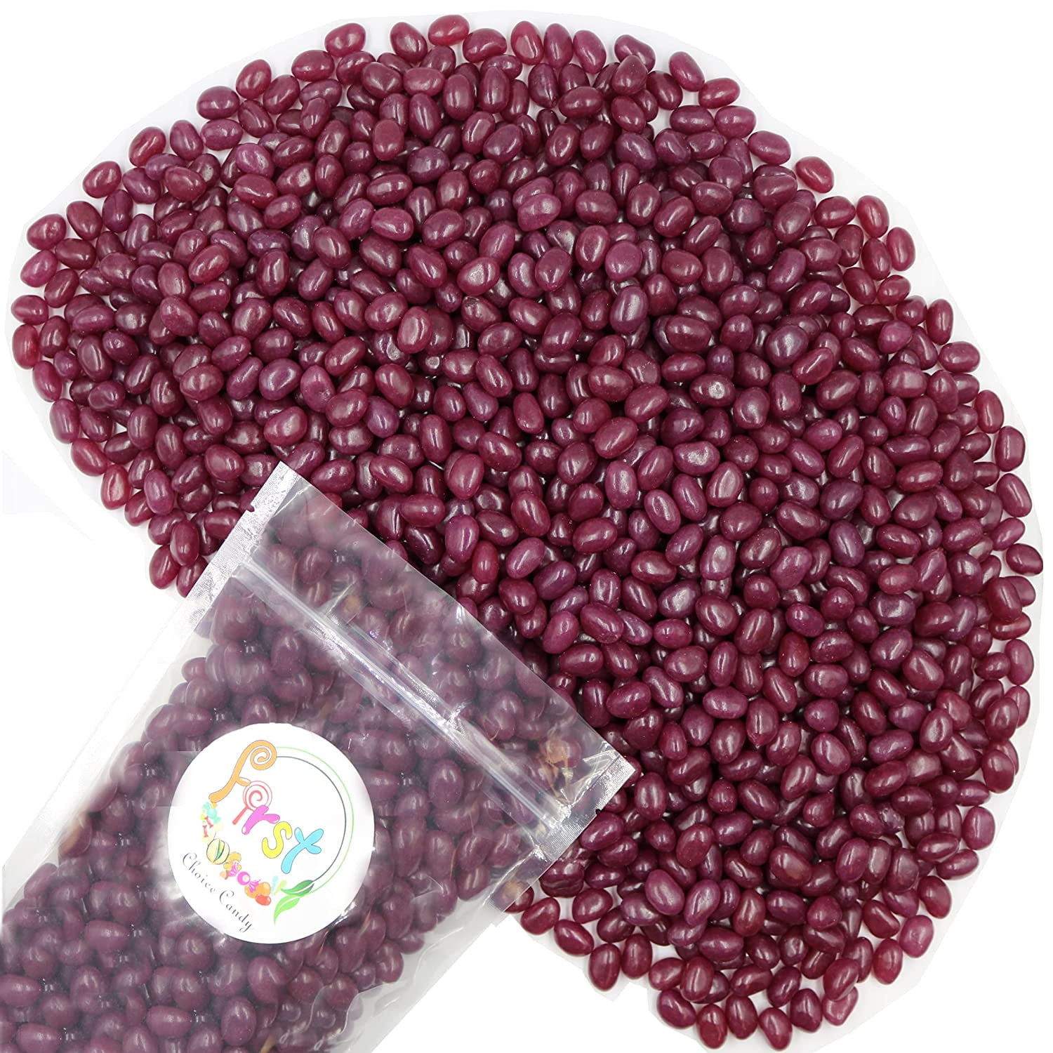 FirstChoiceCandy All Flavors Jelly Beans (Purple Grape, 2 Pound ...