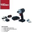 Free Shipping! Hyper Tough 20V Brushless Impact Driver with 1/4-inch ...