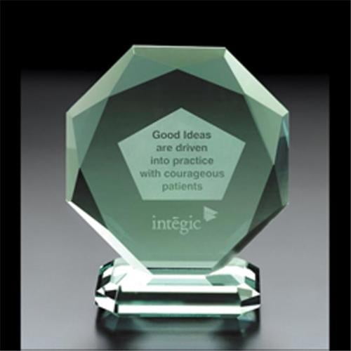 Magnet Group IC6116 Octoman Jade Octagon Crystal by Benchmark - Walmart.com