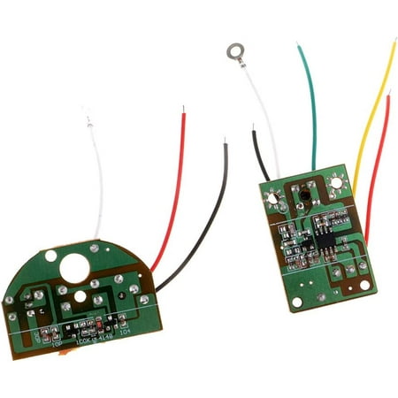 DIY RC Car Truck Robot 2CH 40MHZ Remote Controller Transmitter Receiver ...