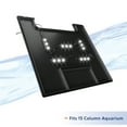 Aqueon 15 Column LED Replacement Hood, Energy Efficient Fish Tank Light ...