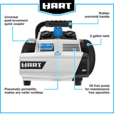 HART 20-Volt 2-Gallon Compressor (Battery Not Included) - Walmart.com